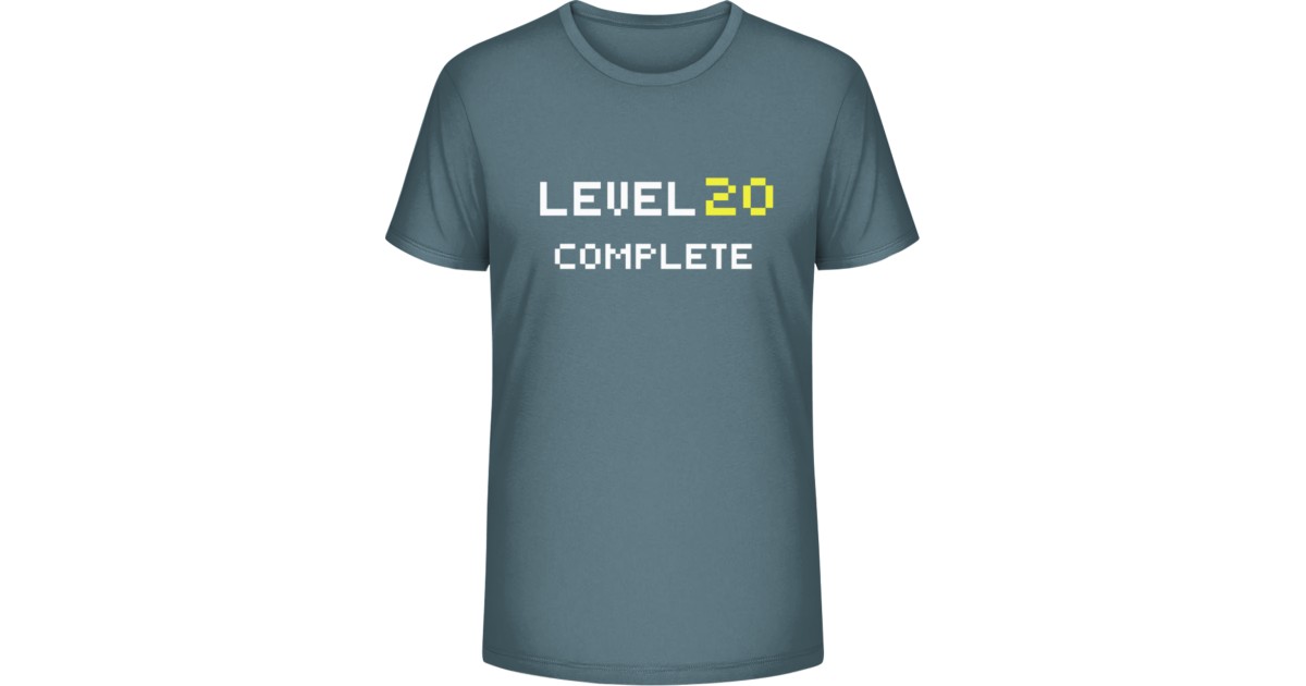 Level 20 complete - T-Shirt Druck